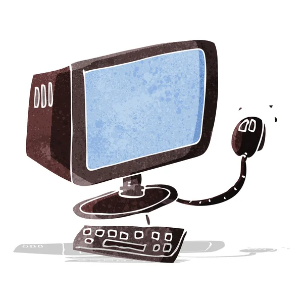 Cartoon old computer Stock Vector by ©lineartestpilot 50492633