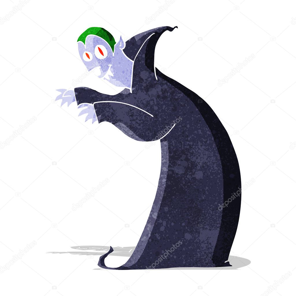 Cartoon spooky vampire Stock Vector Image by ©lineartestpilot #51101483