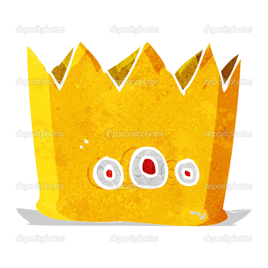 Cartoon crown Stock Illustration by ©lineartestpilot #51581889