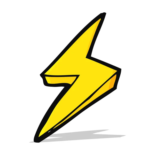 Kreslený symbol blesku Stock Vector od © lineartestpilot 101747012