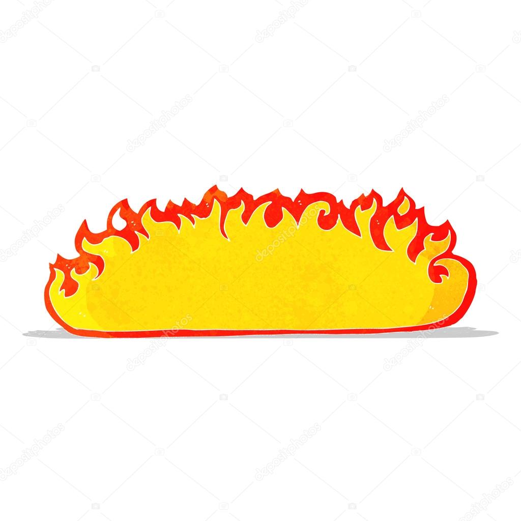 Cartoon fire border Stock Vector Image by ©lineartestpilot #51610767