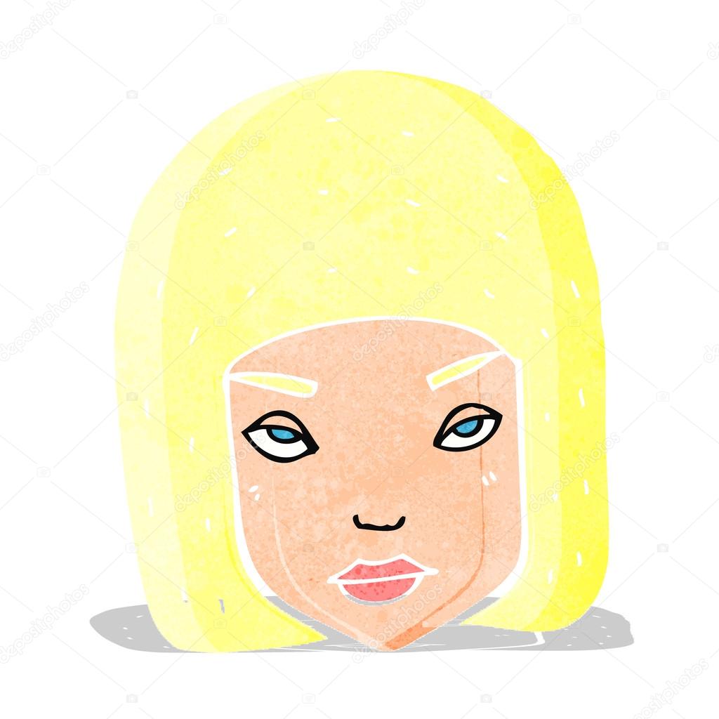 Cartoon annoyed female face Stock Vector Image by ©lineartestpilot ...