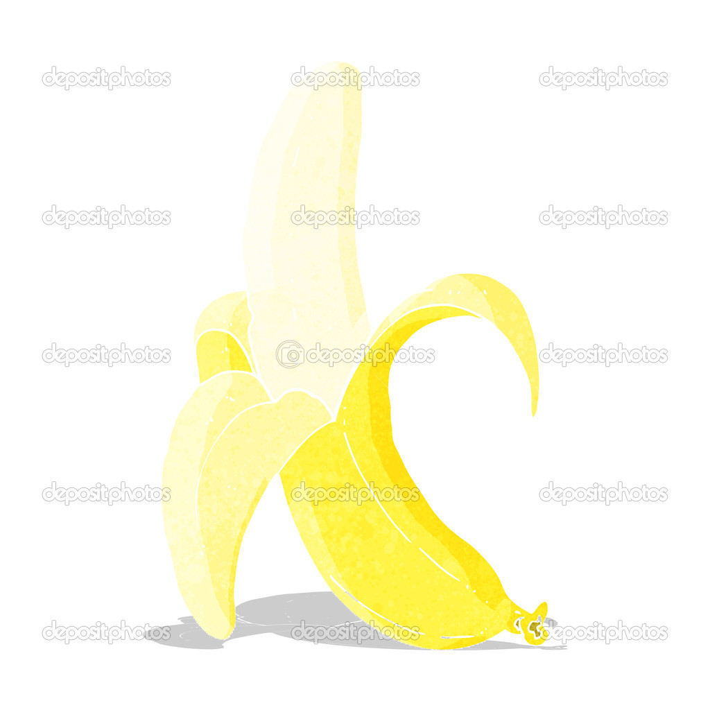 Banano de dibujos animados Vector de stock por ©lineartestpilot 51741213