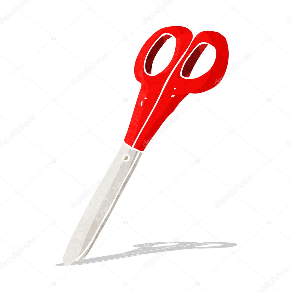 Karikatür makas ©lineartestpilot 51743521'e ait Stok Vektör