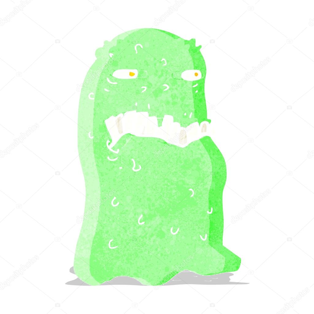 Cartoon gross ghost Stock Vector by ©lineartestpilot 51748901