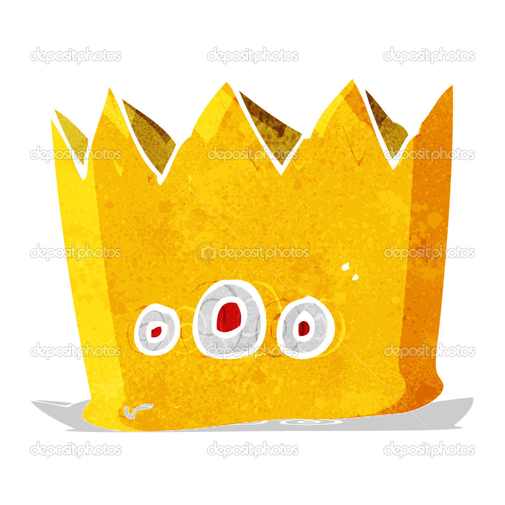 Cartoon crown Stock Vector by ©lineartestpilot 51749709