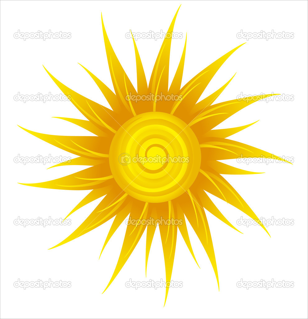 A bright sun Stock Vector Image by ©Humming89 #13255604