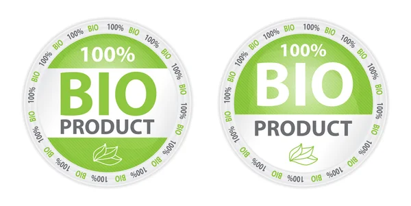Organic Product Label in Two Versions Stock Vector Image by ©LiliWhite ...