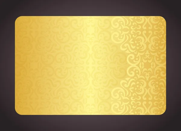 Golden card Vector Art Stock Images | Depositphotos