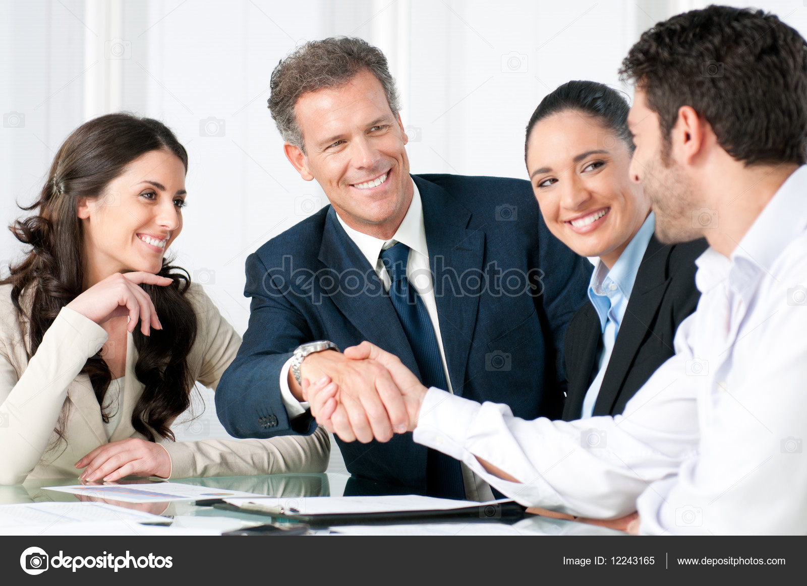 Franchise Opportunities Handshake