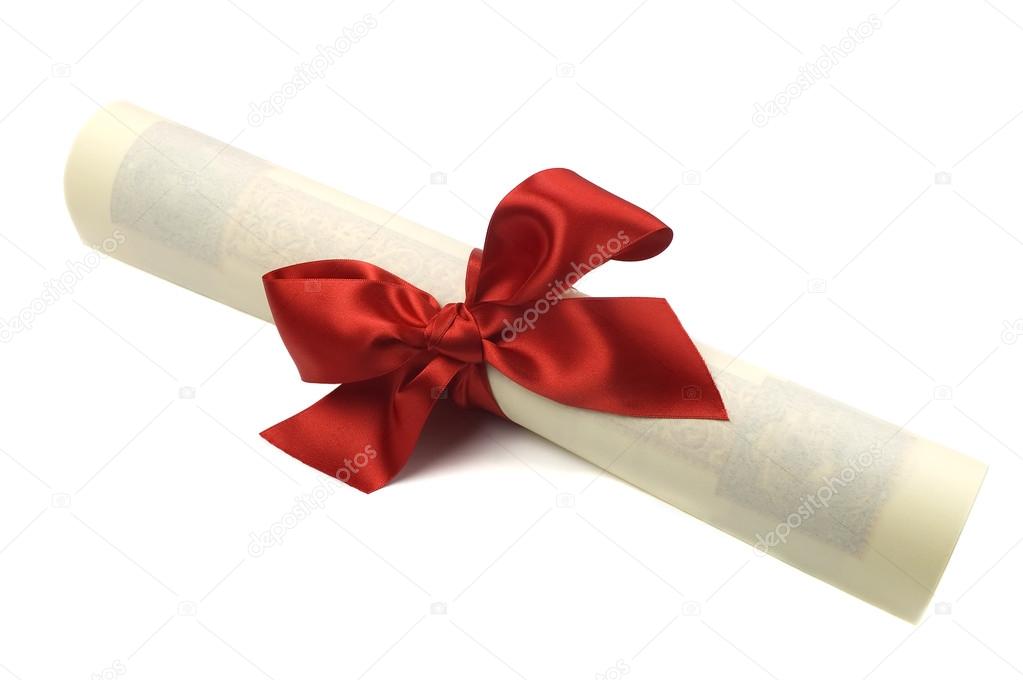 Isolated Diploma Stock Photo by ©ridofranz 12621602