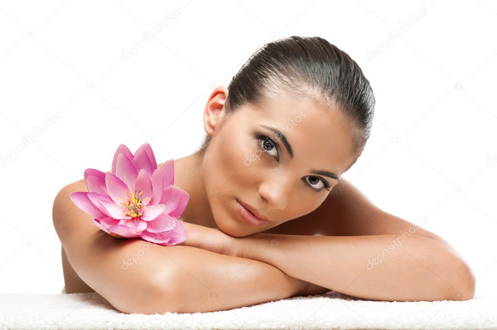 Spa beauty woman Stock Photo by ©ridofranz 12660786