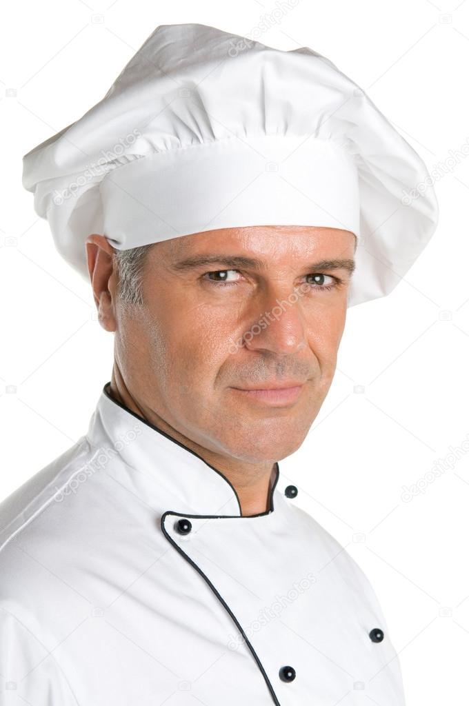 Professional chef smiling Stock Photo by ©ridofranz 12768915