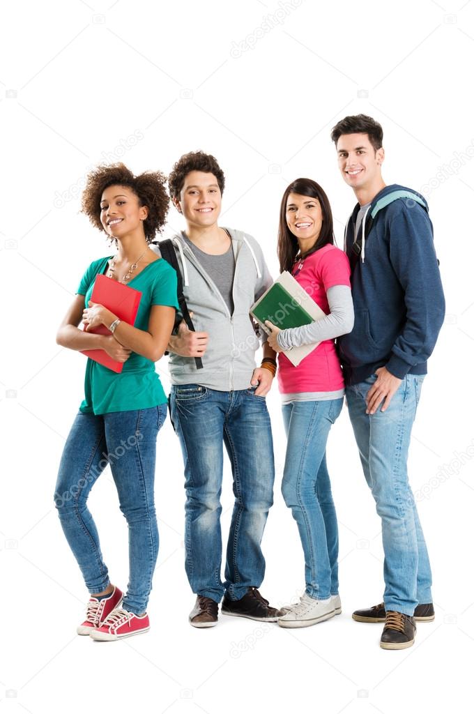 Portrait Of Multi Ethnic Students — Stock Photo © ridofranz #22065567