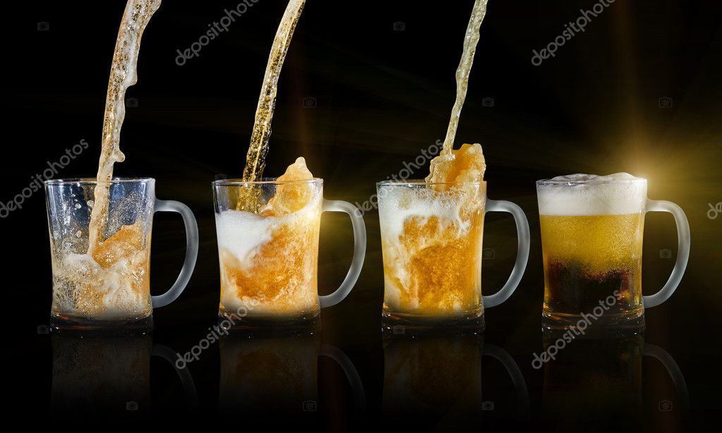 Beer evolution — Stock Photo © jakubdanek #36938381