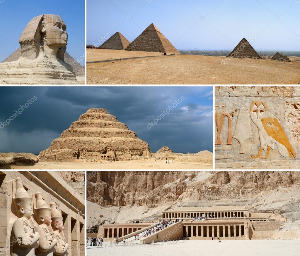 Egypt Landmark Collage - Highlights Stock Photo by ©yulan 12720135