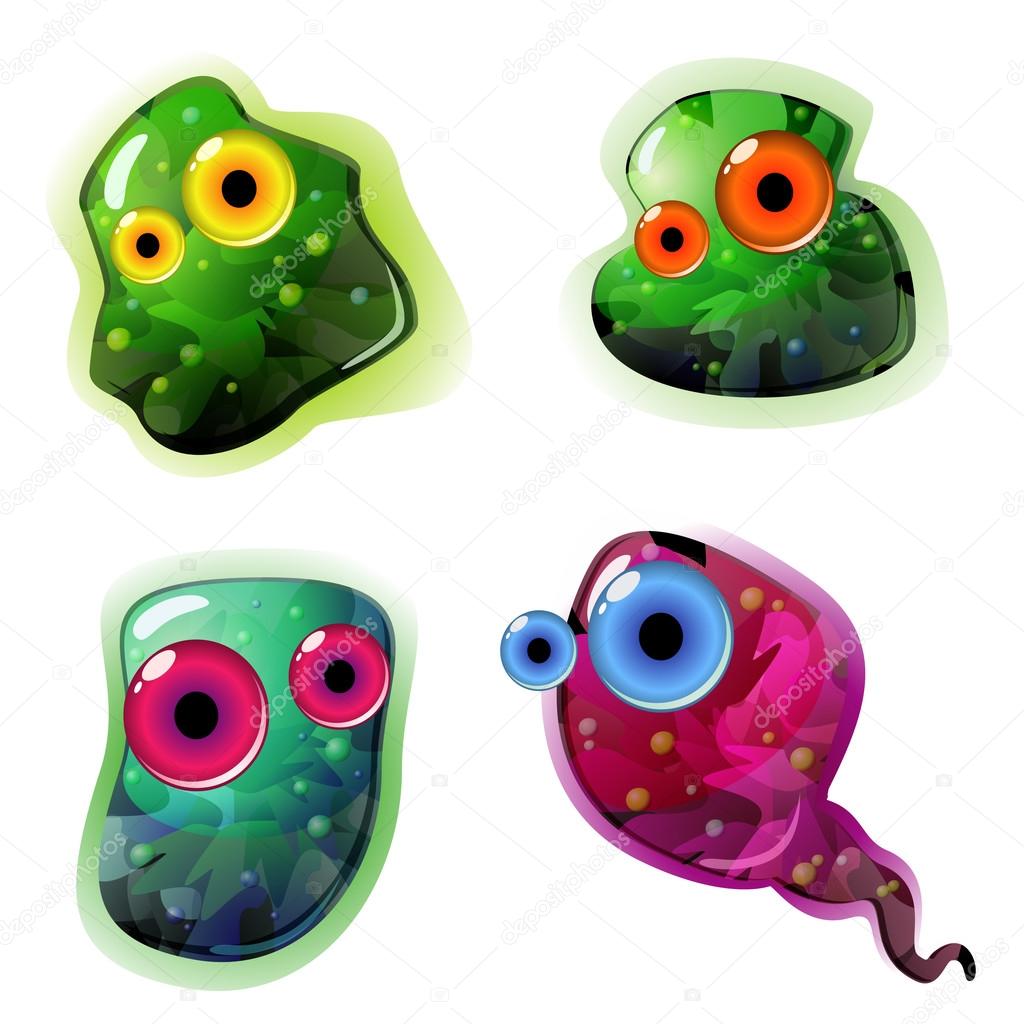 Transparent germs Stock Vector by ©Mjak 13474417