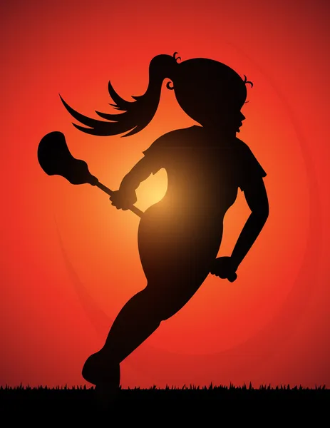 Girls lacrosse Vector Art Stock Images | Depositphotos