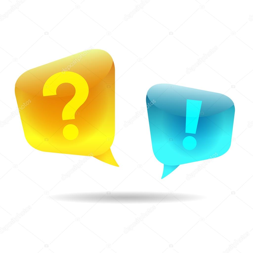 Bubble Question & Answer Stock Vector Image by ©turtleteeth33 #12407227