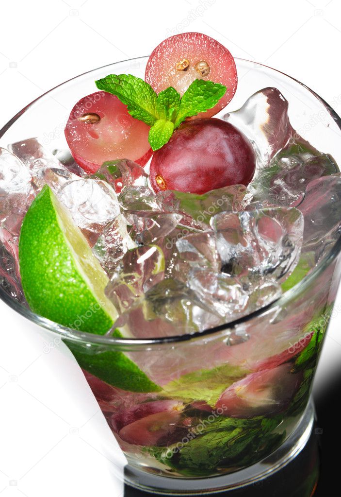 Cocktail - Grape Mojito Stock Photo by ©ryzhkov86 12504639