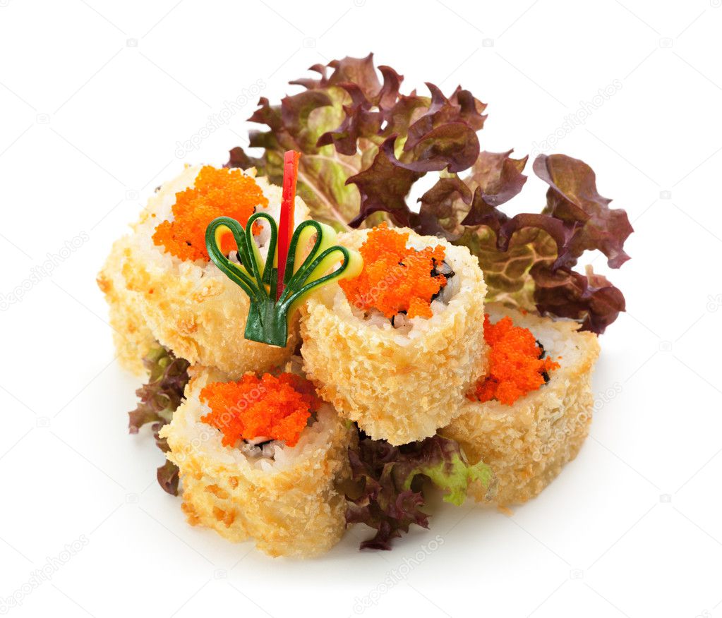 Crispy California Roll — Stock Photo © ryzhkov86 #23494013