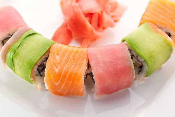 Rainbow Roll — Stock Photo © ryzhkov86 #52949847