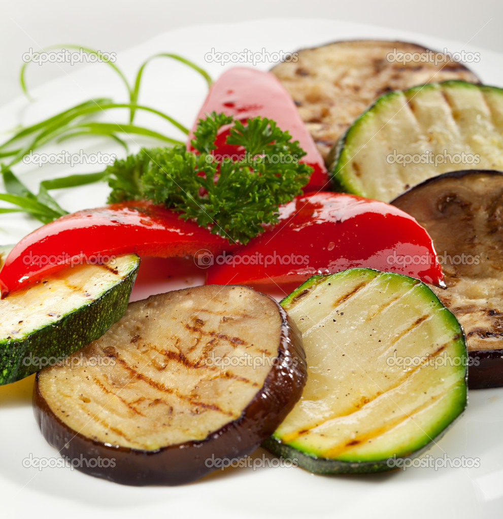 BBQ Vegetables — Stock Photo © ryzhkov86 #29917061