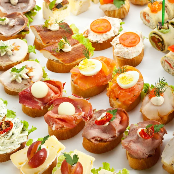 Canapes — Stock Photo © ryzhkov86 #49890363