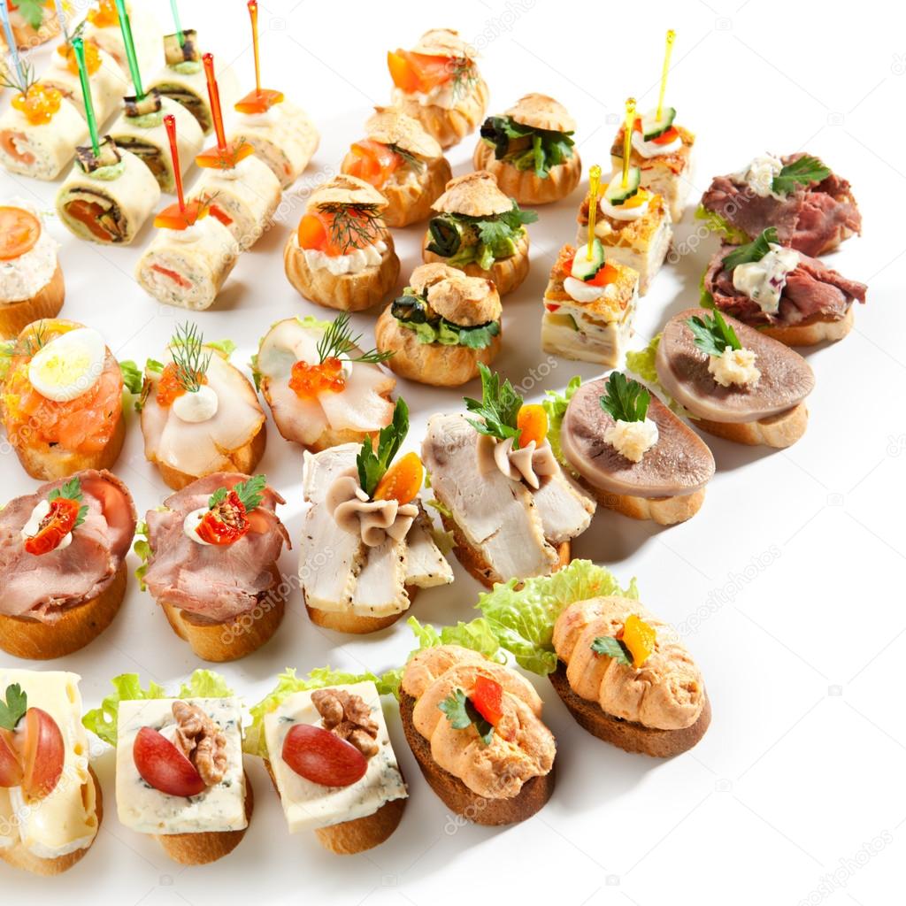 Canapes — Stock Photo © ryzhkov86 #49890363