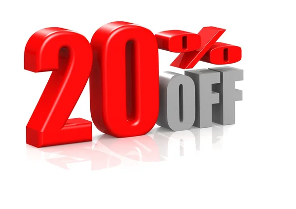 20 percent off discount Stock Photo by ©devke 6036768