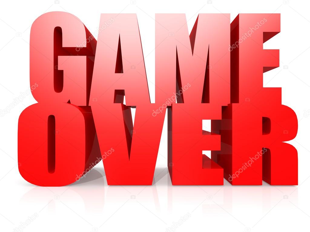 Game over word Stock Photo by ©tang90246 34646009
