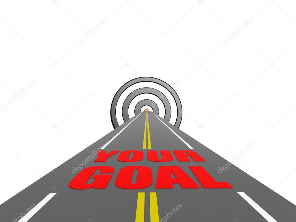 Road your goal Stock Photo by ©tang90246 34647113