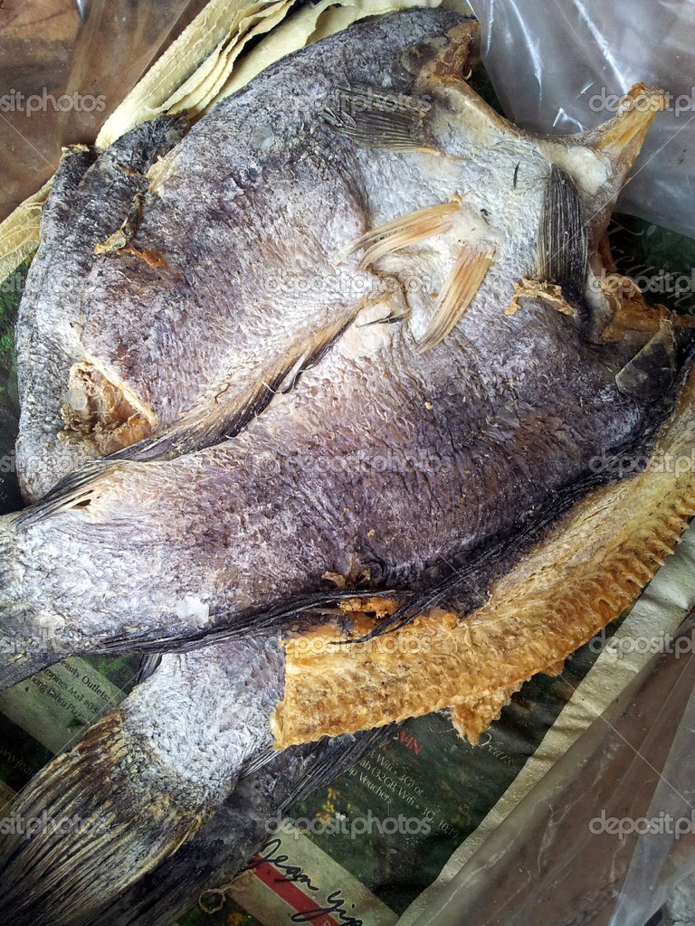 Dried salt Fish — Stock Photo © tang90246 #35055893