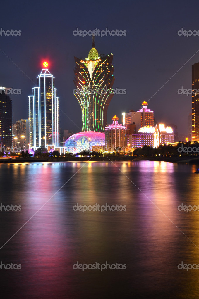 Macau at night — Stock Editorial Photo © tang90246 #35091485