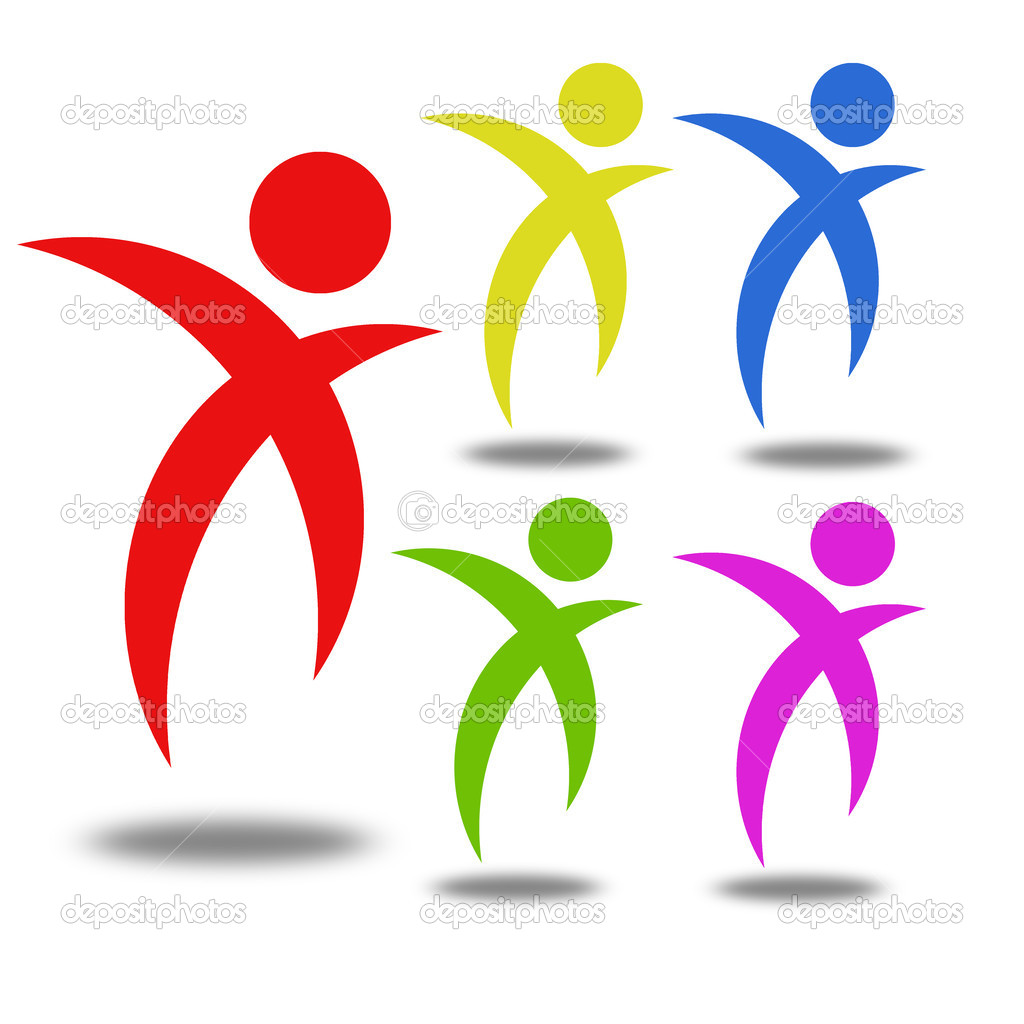 Human symbol — Stock Photo © tang90246 #35528625