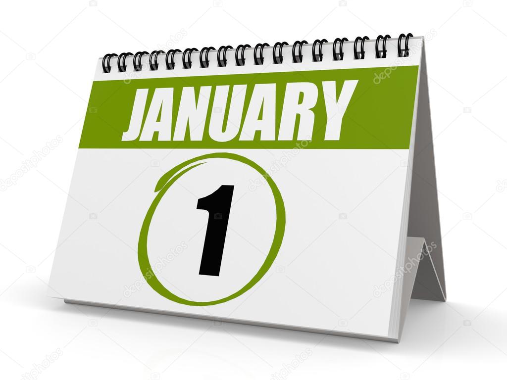 January 1 green — Stock Photo © tang90246 #36260643