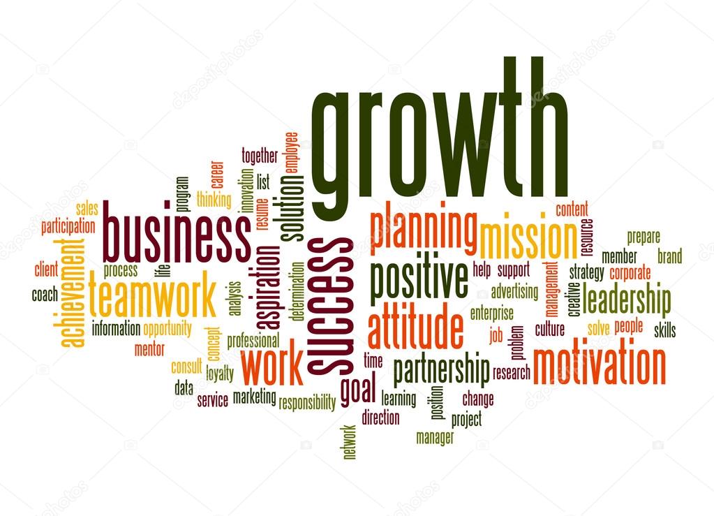 Word Cloud Economic Growth Stock Vector Art Illustration Vector