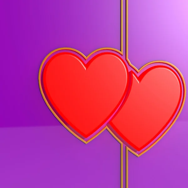 Double love shape — Stock Photo © tang90246 #43753439