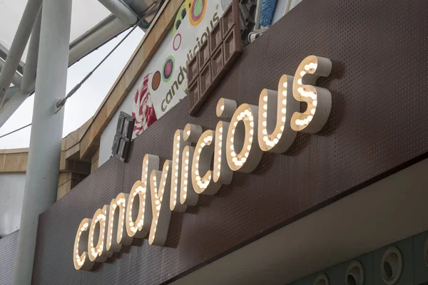 Singapur Ene 08 2022: Tienda frente a Candylicious en Sentosa, Singapur ...