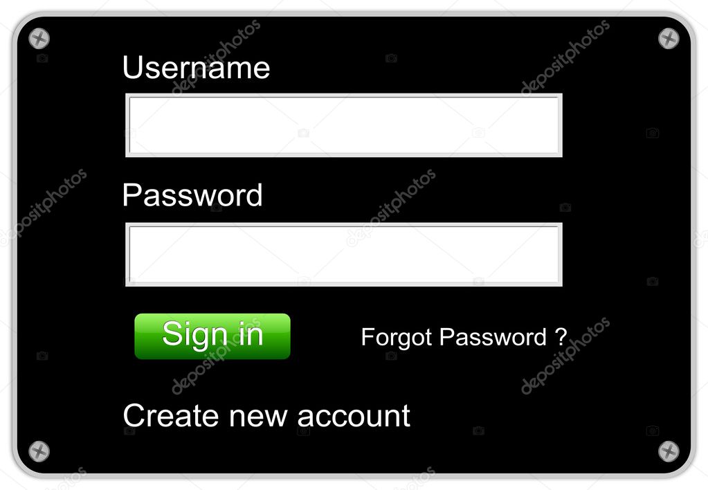 Login web screen — Stock Photo © wwwebmeister #12384616