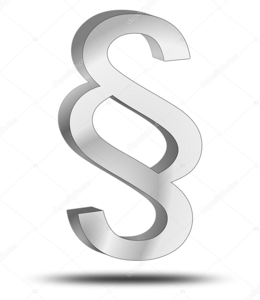 Paragraph symbol — Stock Photo © wwwebmeister #12635381