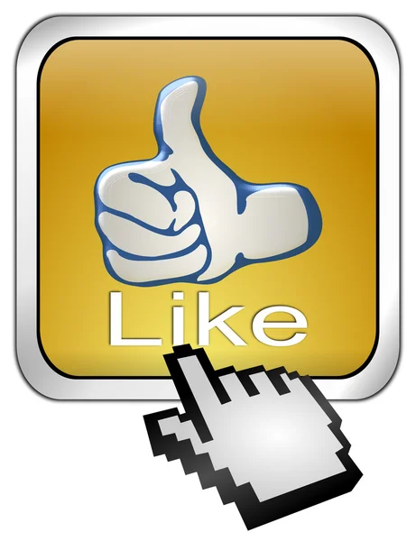 Thumb up Button Stock Illustration by ©wwwebmeister #18054765