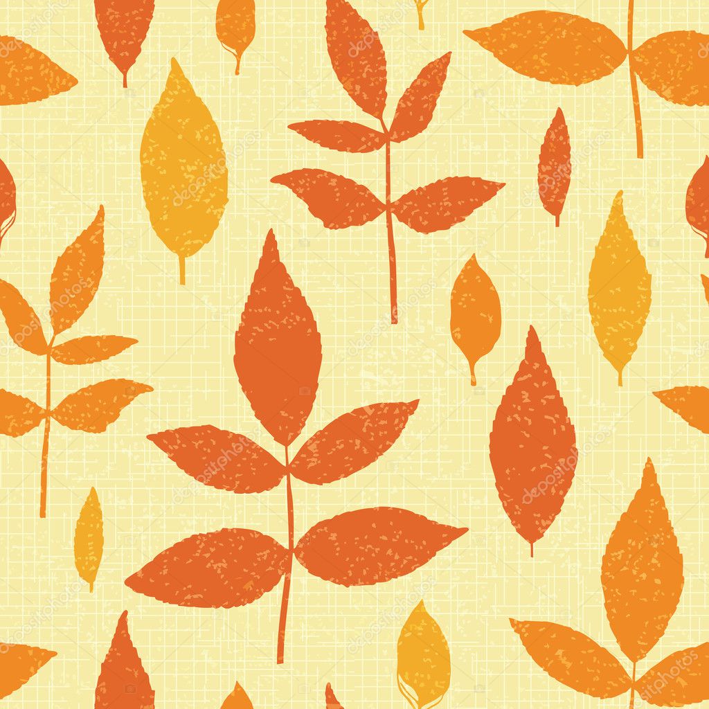 Autumn leaves pattern — Stock Vector © Irmairma #29719983
