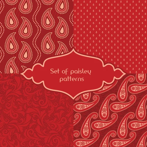 62 Red paisley patterns Vector Images | Depositphotos