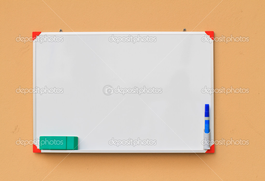 Small whiteboard Stock Photo by ©likephotoman 28843319