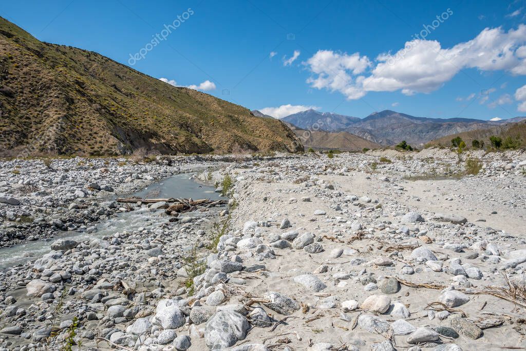 Una reserva natural de recursos naturales en Whitewater Preserve ...