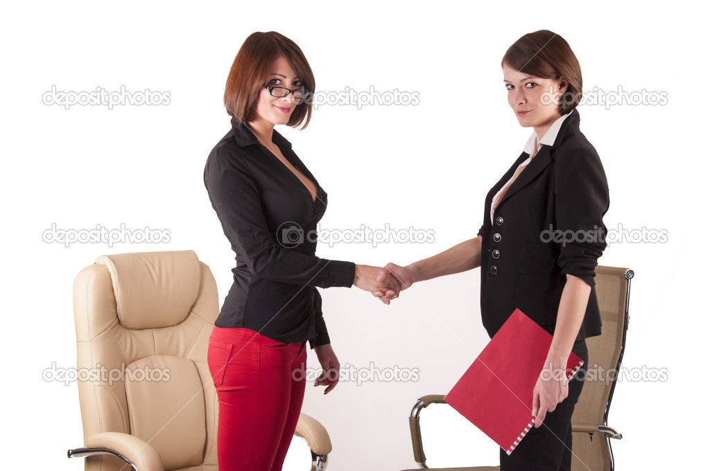 Interview, meeting, decision, contract Stock Photo by ©7380photostudio ...