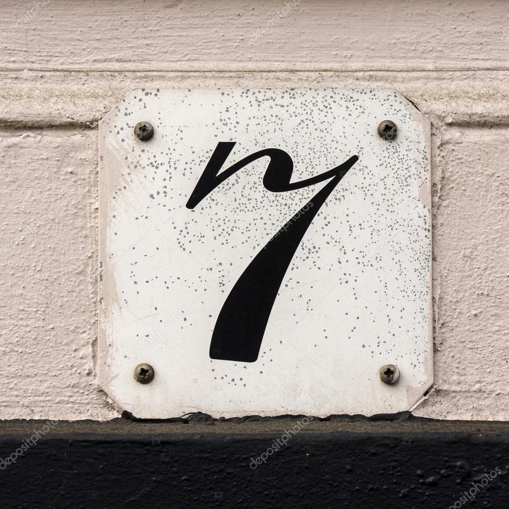 House number 7 Stock Photo by ©papparaffie 23197852