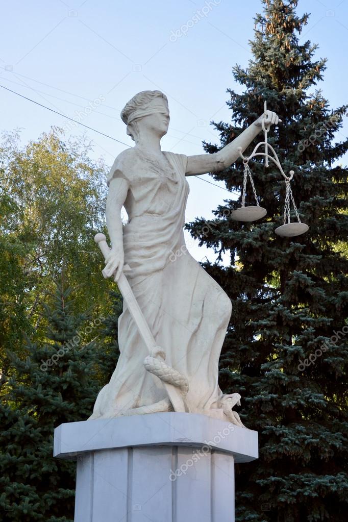 Goddess Themis — Stock Photo © Nadiia26 #13496936