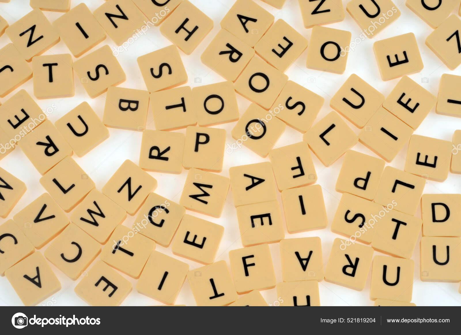 Dyslexia Concept Mixed Alphabet Letters — Stock Photo © modesto3 #521819204